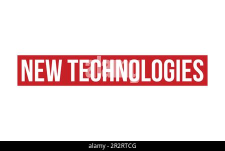 Red New Technologies Rubber Stamp Seal Vector Stock Vector Image & Art ...