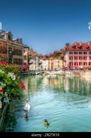 A Bridge Crossing the Canal Running through the Beautiful City of ...