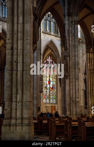 Cologne Cathedral, window of the southern transept, Cologne, Germany ...