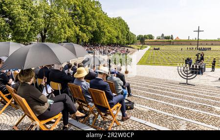 Terezin, Czech Republic. 21st May, 2023. The commemorative event to pay ...