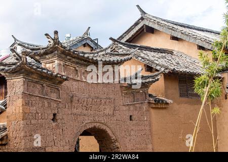 Ancient mud gate Stock Photo - Alamy