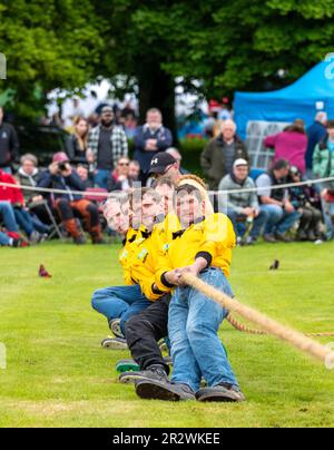Gordon Castle, Fochabers, Moray, UK. 21st May, 2023. This is scenes ...