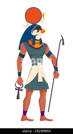 Aten, Egyptian God of the Sun Stock Photo - Alamy
