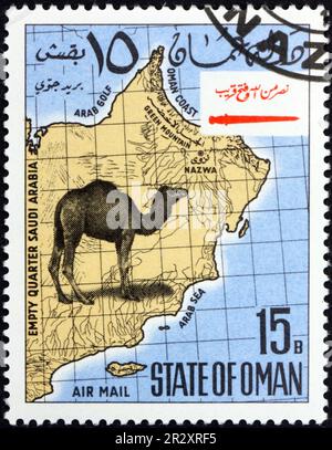 State of Oman postage stamp Stock Photo - Alamy