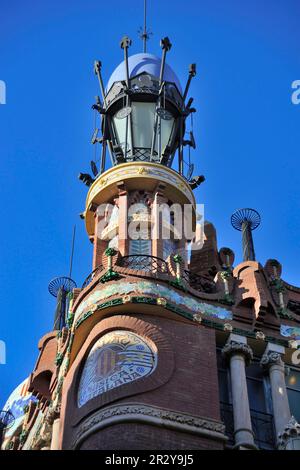 Modernisme, Palau de la Musica Catalana, concert hall, Barcelona ...