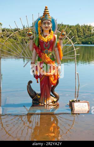 Parvati, Indian Ocean, woman of Shiva, sacred Hindu lake of Ganga Talao ...