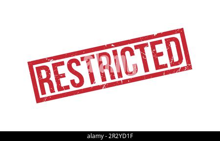 Restricted Rubber Stamp Seal Vector Stock Vector Image & Art - Alamy