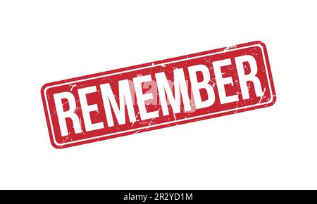 Remember Rubber Stamp Seal Vector Stock Vector Image & Art - Alamy