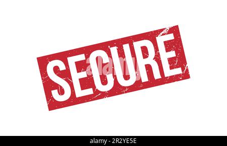 Secure Rubber Stamp Seal Vector Stock Vector Image & Art - Alamy
