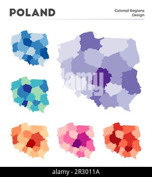 Poland map. Borders of Poland for your infographic. Vector country ...