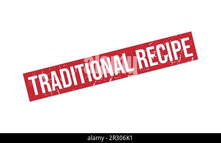 Traditional Recipe Rubber Stamp Seal Vector Stock Vector Image & Art ...