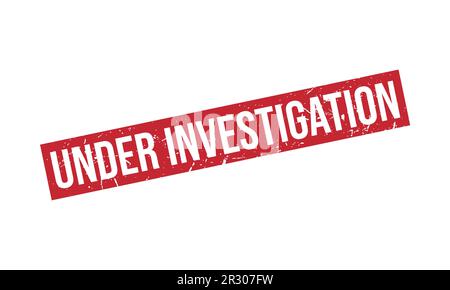 Under Investigation Rubber Stamp Seal Vector Stock Vector Image & Art ...