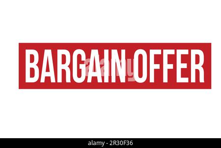 Bargain offer Rubber Stamp Seal Vector Stock Vector Image & Art - Alamy