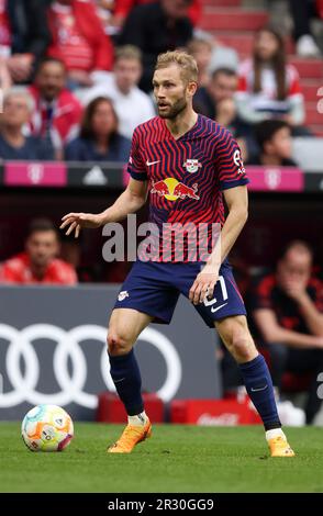Konrad Laimer of Bayern Muenchen FC Bayern München - FC Augsburg 27.8. ...