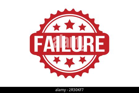 Red Failure Rubber Stamp Seal Vector Stock Vector Image & Art - Alamy