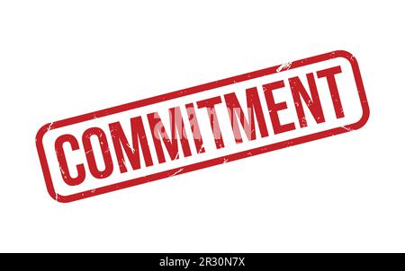 Commitment Rubber Stamp Seal Vector Stock Vector Image & Art - Alamy