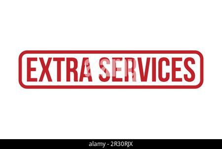 Red Extra Services Rubber Stamp Seal Vector Stock Vector Image & Art ...