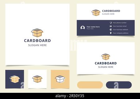 Logistics logo design with editable slogan. Branding book and business ...