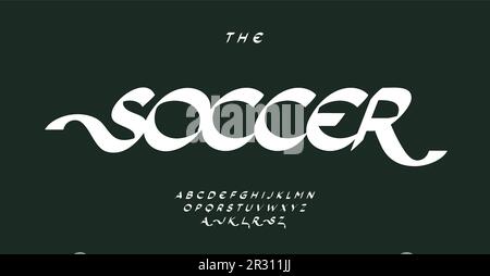 Swoop vector logo design. Lettering vector logo. Calligraphic logotype ...