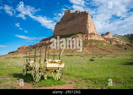 Scotts Bluff National Monument in Nebraska Stock Photo - Alamy
