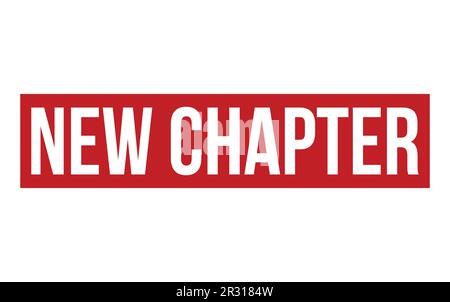 New Chapter Rubber Stamp Seal Vector Stock Vector Image & Art - Alamy