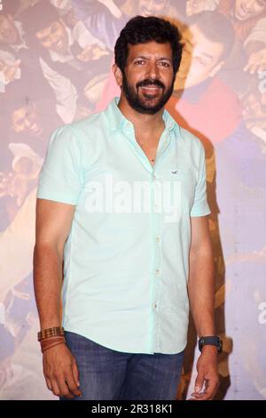 Indian film director Kabir Khan, left, and child actress and model ...