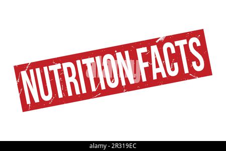 Red Nutrition Facts Rubber Stamp Seal Vector Stock Vector Image & Art ...