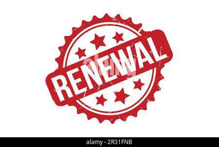 Renewal rubber grunge stamp seal vector Stock Vector Image & Art - Alamy