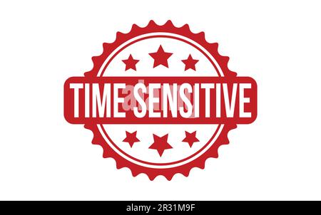 Time Sensitive Rubber Stamp Seal Vector Stock Vector Image & Art - Alamy