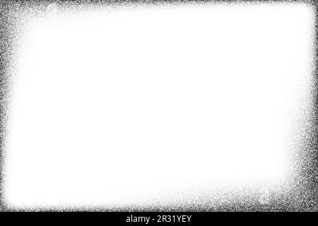 Noisy grainy gradient frame. Dotted background with stipple effect ...