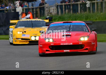 Ferrari 550 GTS Marenello, GT1 Demonstration, on track a collection of ...