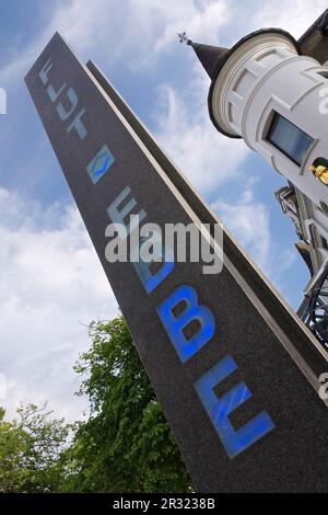 Street lighting in Westerland Stock Photo - Alamy