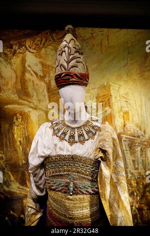Stage costumes for the opera Aida by Giuseppe Verdi, Museo Teatrale ...