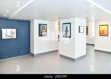 MARK BODE opening night exhibition "50 years of Hip Hop and Bodē" held ...