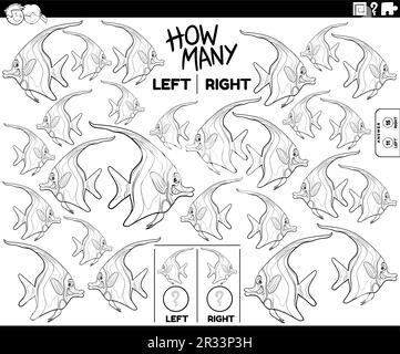 How many fish black and white game with cute fishes in the bucket ...