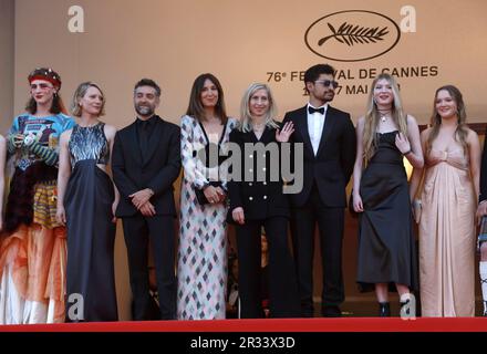 Luke Barker, Mia Wasikowska, Mathieu Demy, Elsa Zylberstein and Jessica ...