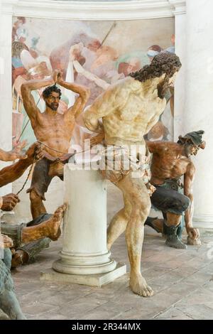 The Scourging of Jesus, Sacro Monte di Varese Stock Photo - Alamy