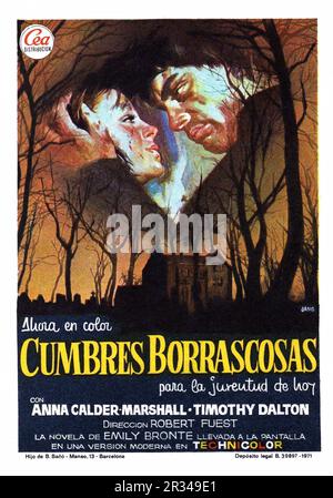 WUTHERING HEIGHTS (1970), directed by ROBERT FUEST. Credit: A.I.P ...