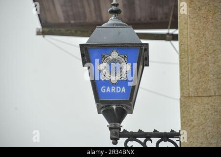 Gardai Logo sign Stock Photo - Alamy