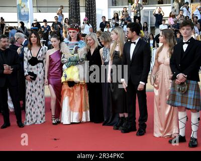Mathieu Demy, Elsa Zylberstein, Ksenia Devriendt 76th Cannes Film ...