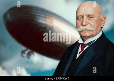 Ferdinand von Zeppelin, German Inventor Stock Photo - Alamy