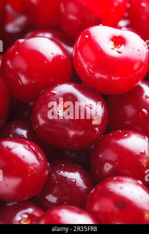 maroon ripe cherries Stock Photo - Alamy