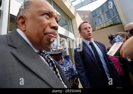 Civil rights attorney Carroll Rhodes, exits the Thad Cochran United ...