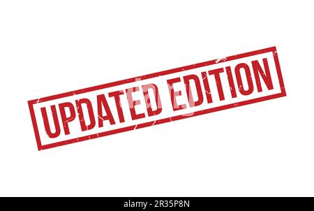 Red Updated Edition Rubber Stamp Seal Vector Stock Vector Image & Art ...