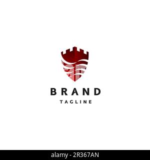 classic castle logo exclusive design inspiration Stock Vector Image ...