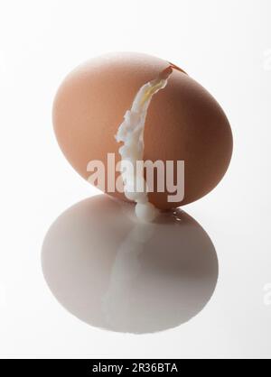 A split boiled egg Stock Photo - Alamy