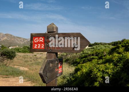 Artà - Lluc route, GR 222 path, Sa Canova, Mallorca, Balearic Islands ...