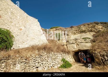 galeria subterranea, castillo de San Felipe, siglo XVI ,boca del puerto ...
