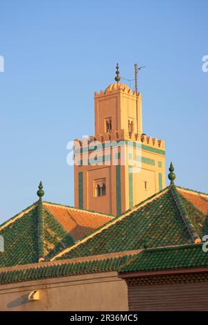 Medersa Ben Youssef (s.XVI).Marrakech.Ciudad Imperial.Marruecos.Africa ...