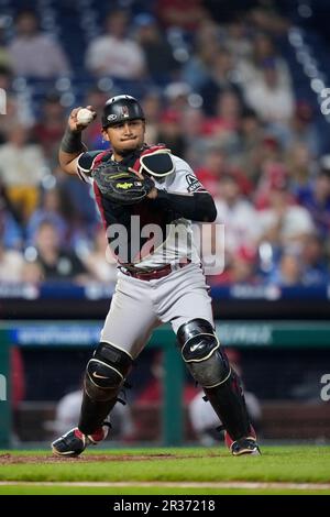 Arizona Diamondbacks' Gabriel Moreno plays during a baseball game ...